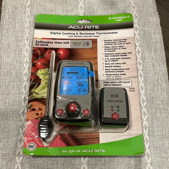 Kitchen | Acurite Digital Cooking Barbecue Thermometer | Poshmark